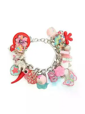AMIR SLAMA Chain-link Charm Bracelet - Silver