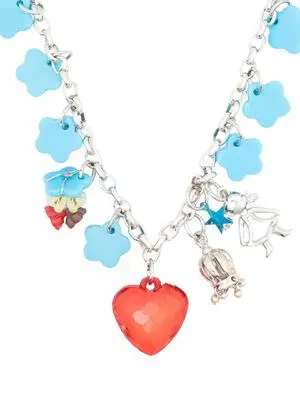 AMIR SLAMA Five-strand Charm Necklace