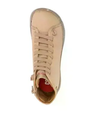 Camper Side Zip-fastening High-top Sneakers