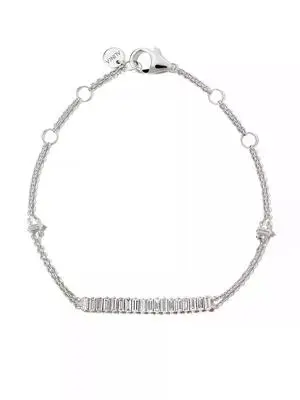 ALINKA 18kt White Gold Aurora Diamond Bracelet - Silver