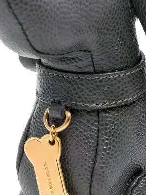 Thom Browne Leather Hector Bag - Black