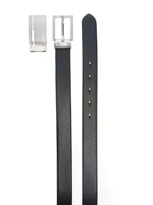 Emporio Armani Logo-buckle Leather Belt