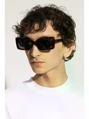 Jacquemus X Linda Farrow D-frame Sunglasses - Brown