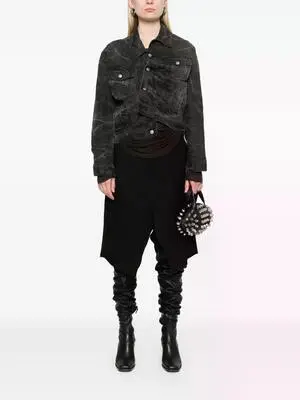 Rick Owens Slivered Midi Skirt