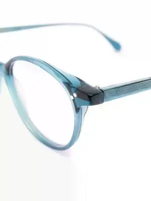 GIGI STUDIOS Round-frame Glasses With Protective Case