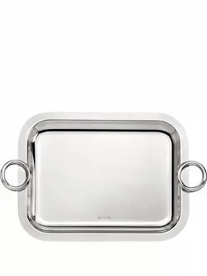 Christofle Vertigo Rectangular Tray - Silver