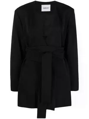AMBUSH Asymmetric Hem Belted Blazer