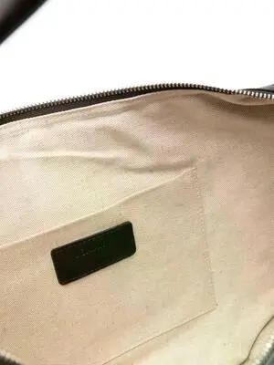 LEMAIRE Fortune Croissant Leather Shoulder Bag - Brown