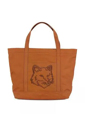Maison Kitsune Embroidered Totes