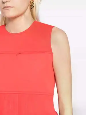 MELITTA BAUMEISTER Peplum Hem Sleeveless Top