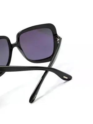 TOM FORD Lorelai Oversize-frame Sunglasses - Black