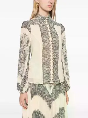 Zimmermann Sunray Pleated Blouse