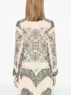Zimmermann Sunray Pleated Blouse