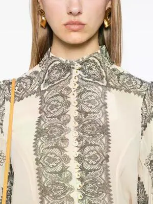 Zimmermann Sunray Pleated Blouse