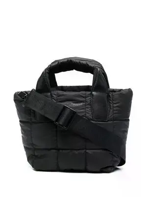 VEECOLLECTIVE Padded Mini Tote Bag - Black