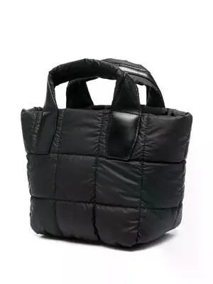 VEECOLLECTIVE Padded Mini Tote Bag - Black
