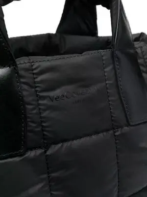 VEECOLLECTIVE Padded Mini Tote Bag - Black
