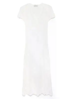 Bruno Manetti Knitted Midi Dress