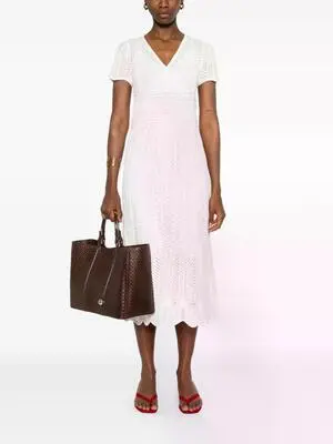 Bruno Manetti Knitted Midi Dress