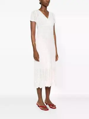 Bruno Manetti Knitted Midi Dress
