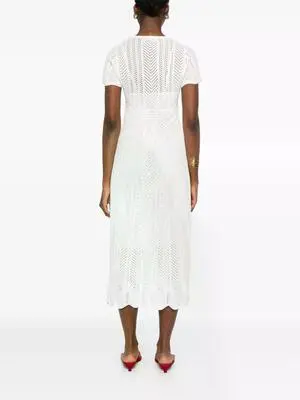 Bruno Manetti Knitted Midi Dress