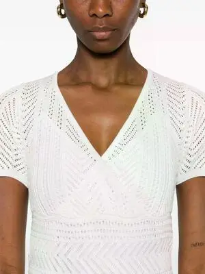 Bruno Manetti Knitted Midi Dress