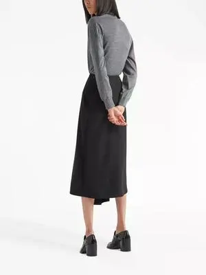 Prada V-neck Wool-cashmere Cardigan