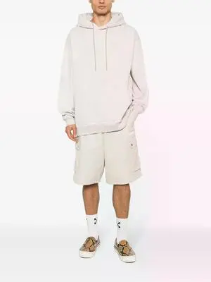 MSGM Tonal Logo-print Cotton Hoodie