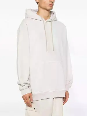 MSGM Tonal Logo-print Cotton Hoodie