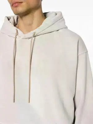 MSGM Tonal Logo-print Cotton Hoodie