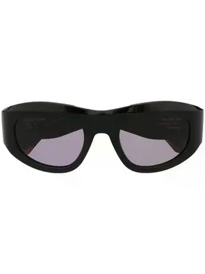 GIGI STUDIOS Sculpted Sunglasses With Tinted Lenses - Black