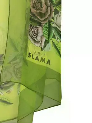 AMIR SLAMA Printed Beach Skirt