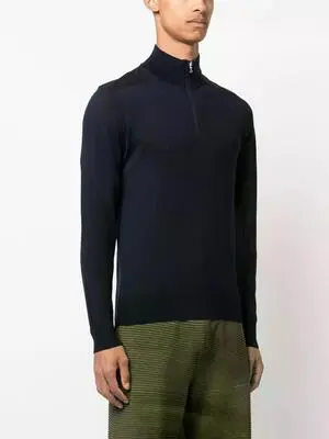 Paul & Shark Logo-patch Roll-neck Jumper