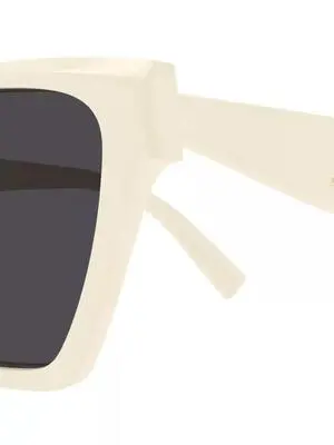 Saint Laurent M103 Sunglasses - Neutrals