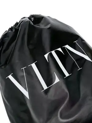 Valentino Garavani Vltn Patent Leather Backpack