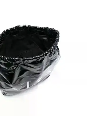 Valentino Garavani Vltn Patent Leather Backpack