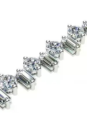ALINKA 18kt White Gold Amalfi Diamond Necklace