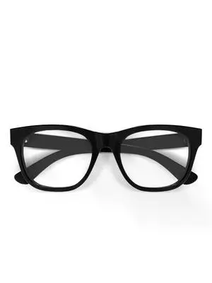 Gucci Logo-lettering Glasses - Black