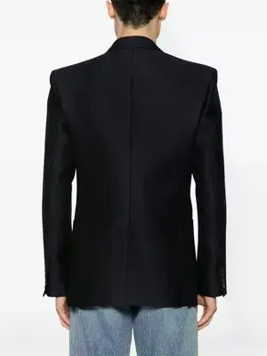 Valentino Garavani V-detail Single-breasted Blazer