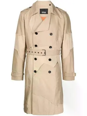 MOSTLY HEARD RARELY SEEN Two-tone Double-breasted Coat