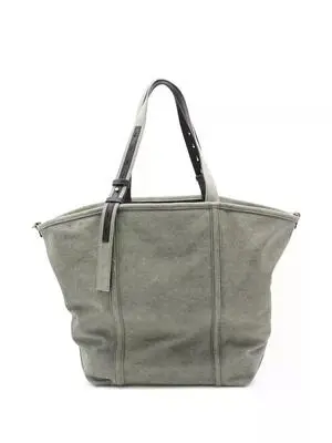 GOLDEN GOOSE Suede Tote Bag - Grey