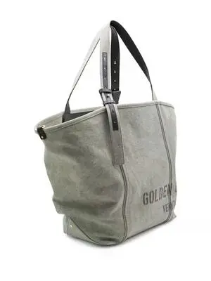 GOLDEN GOOSE Suede Tote Bag - Grey