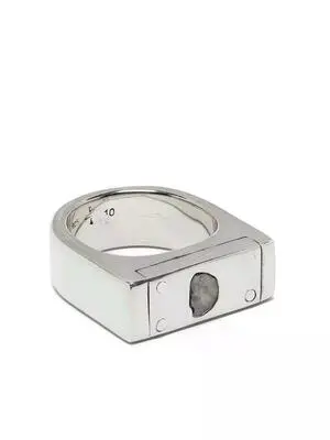 PARTS OF FOUR 9mm Plate Ring - Silver