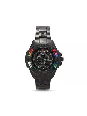 Philipp Plein The $kull 43mm Quartz Watch - Black