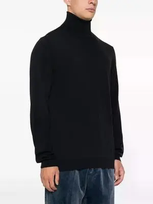 ZANONE Fine-knit Roll Neck Sweater - Blue