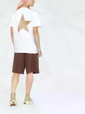 GOLDEN GOOSE Logo-print Cotton T-shirt