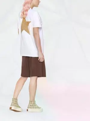 GOLDEN GOOSE Logo-print Cotton T-shirt