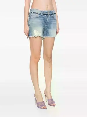 FRAME Le Garçon Denim Shorts