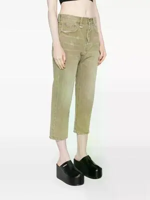 R13 Low-rise Cropped Jeans
