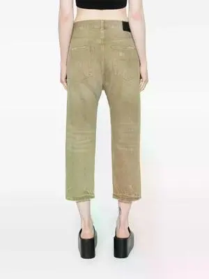 R13 Low-rise Cropped Jeans